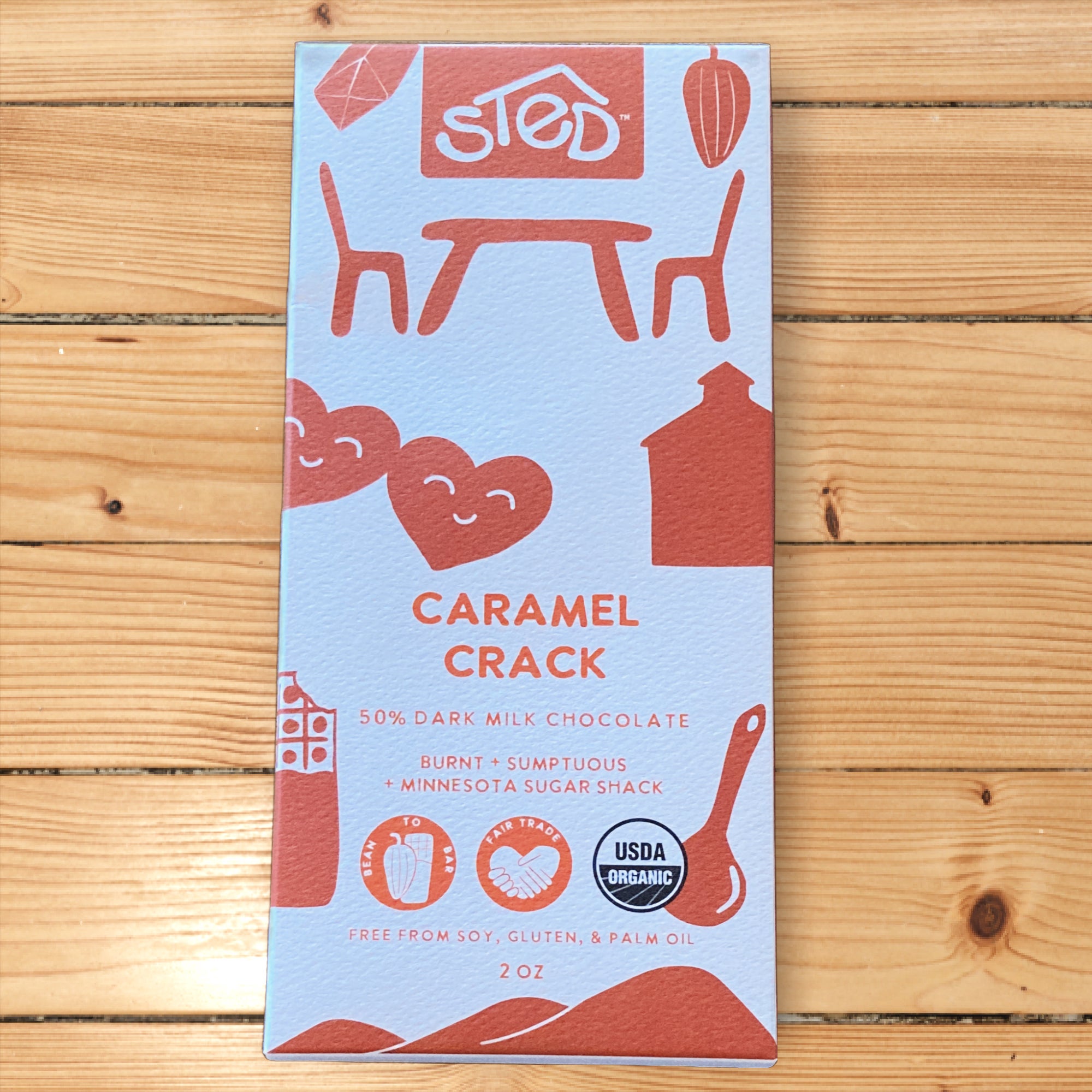 Sted Caramel Crack Chocolate Bar | La Boca Restaurant & Market