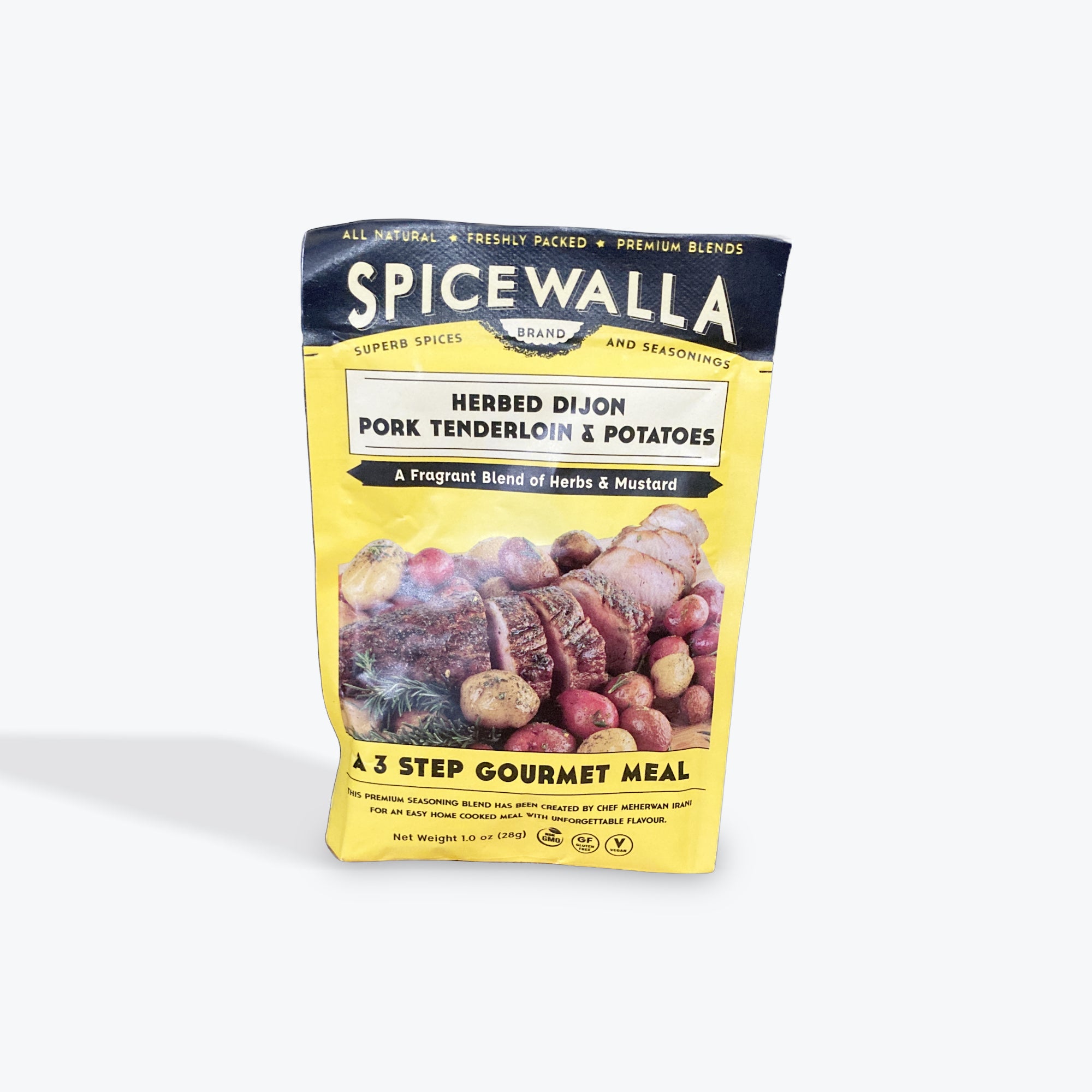Spicewalla Gourmet Meal Spice Packet: Herbed Dijon Pork tenderloin ...